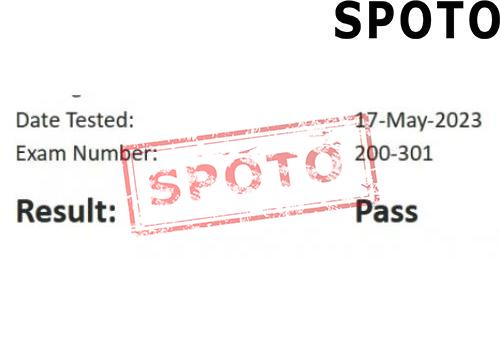 2022 New CCNA Exam Practice Test | CCNA Dumps & Questions - SPOTO