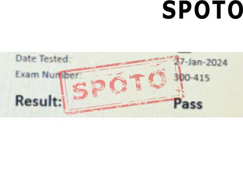 Latest Cisco Pass Report, CISCO CCIE CCNP CCNA Dumps - SPOTO CCIE CLUB